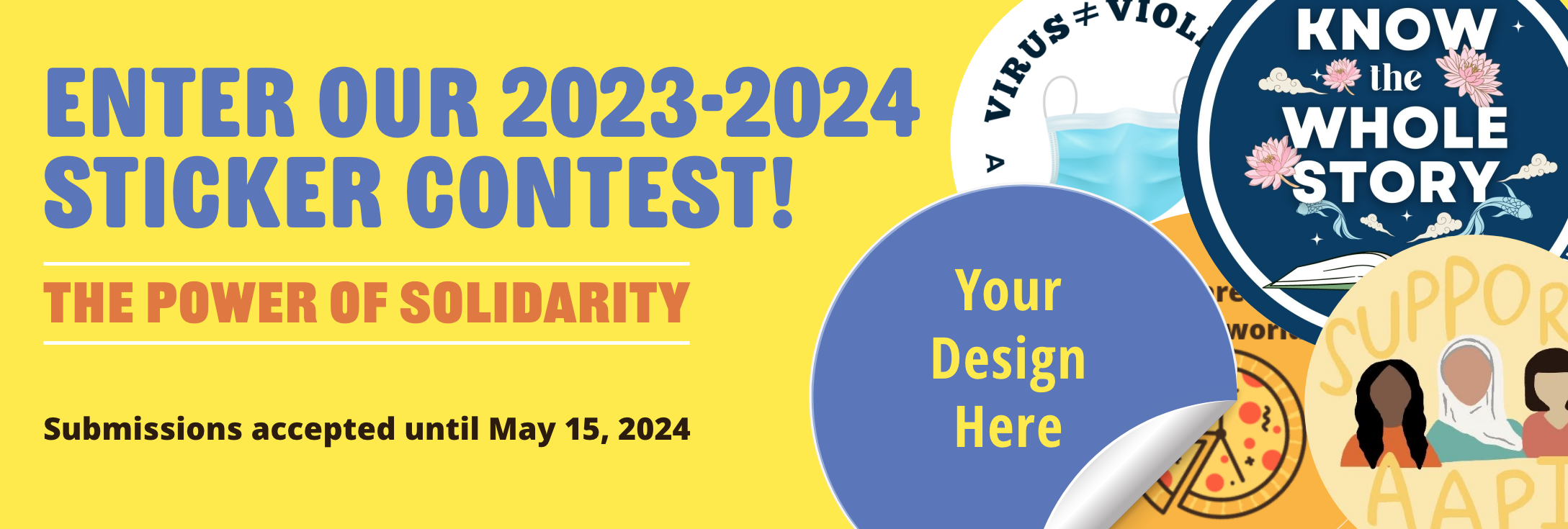 Sticker Contest | The Asian American Education Project