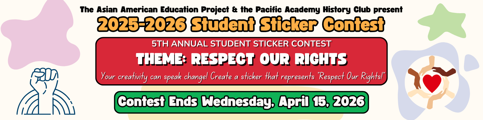 Sticker Contest | The Asian American Education Project